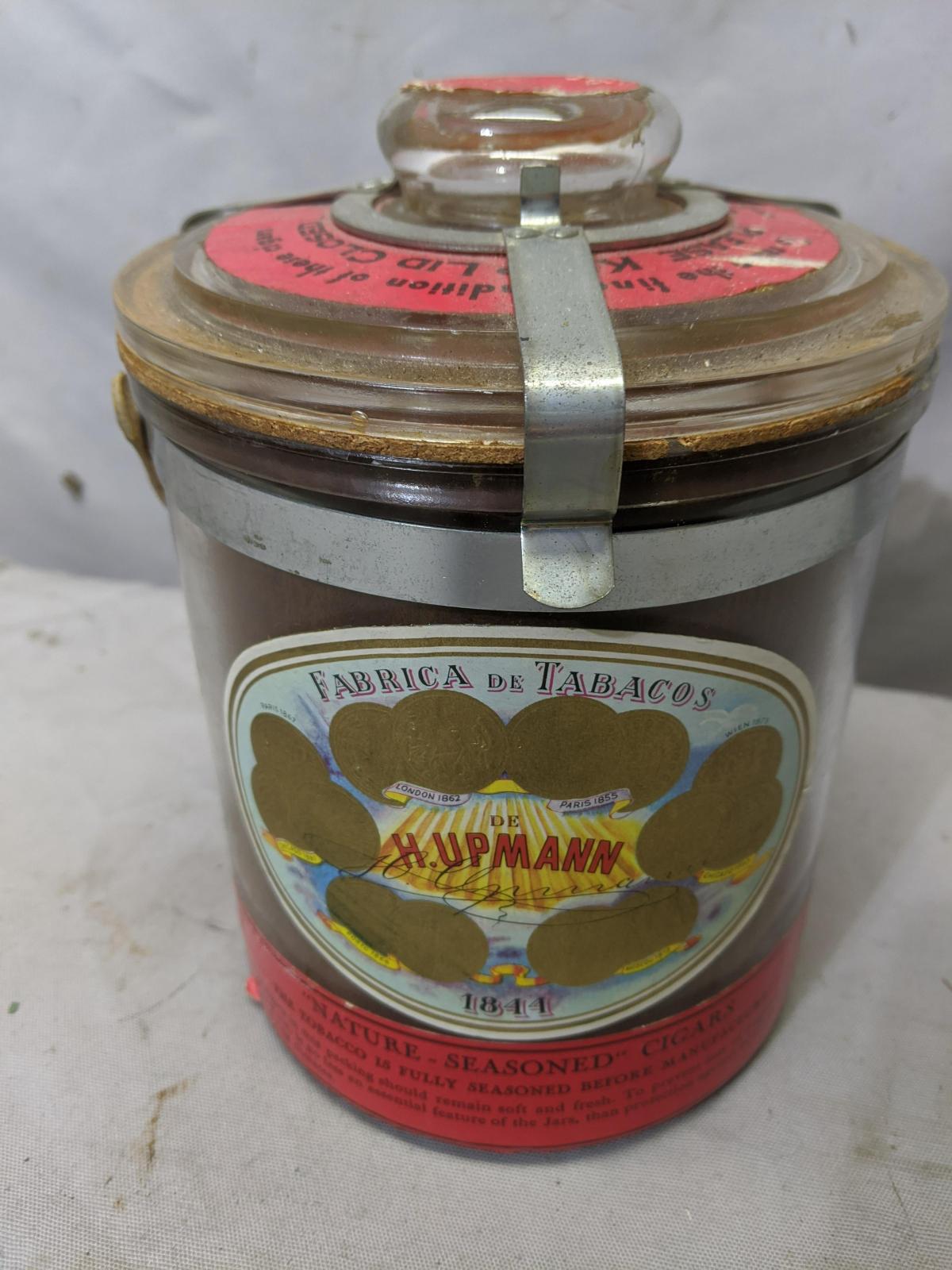 H Upmann Cigars 50 Amatistas Store Glass Jar - Cigars Discussion Forum ...